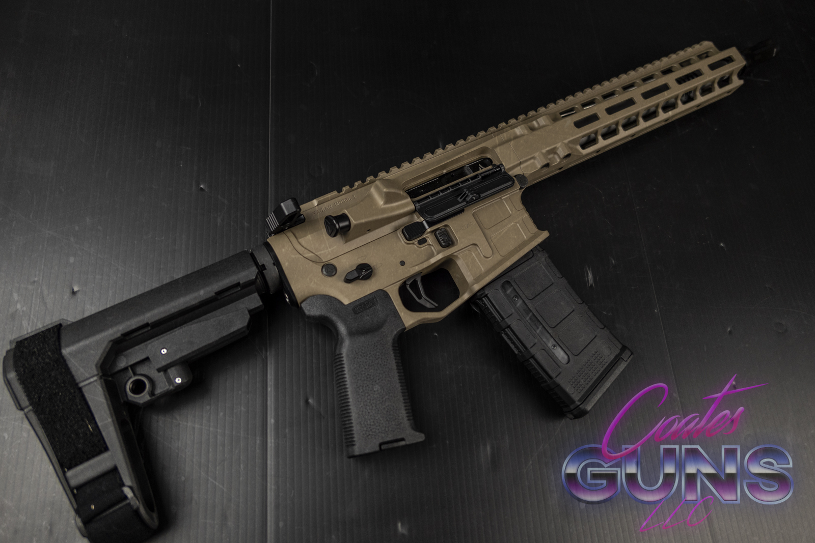 Radian Weapons Model 1 10.5″ .223 Wylde FDE | Coates Guns LLC