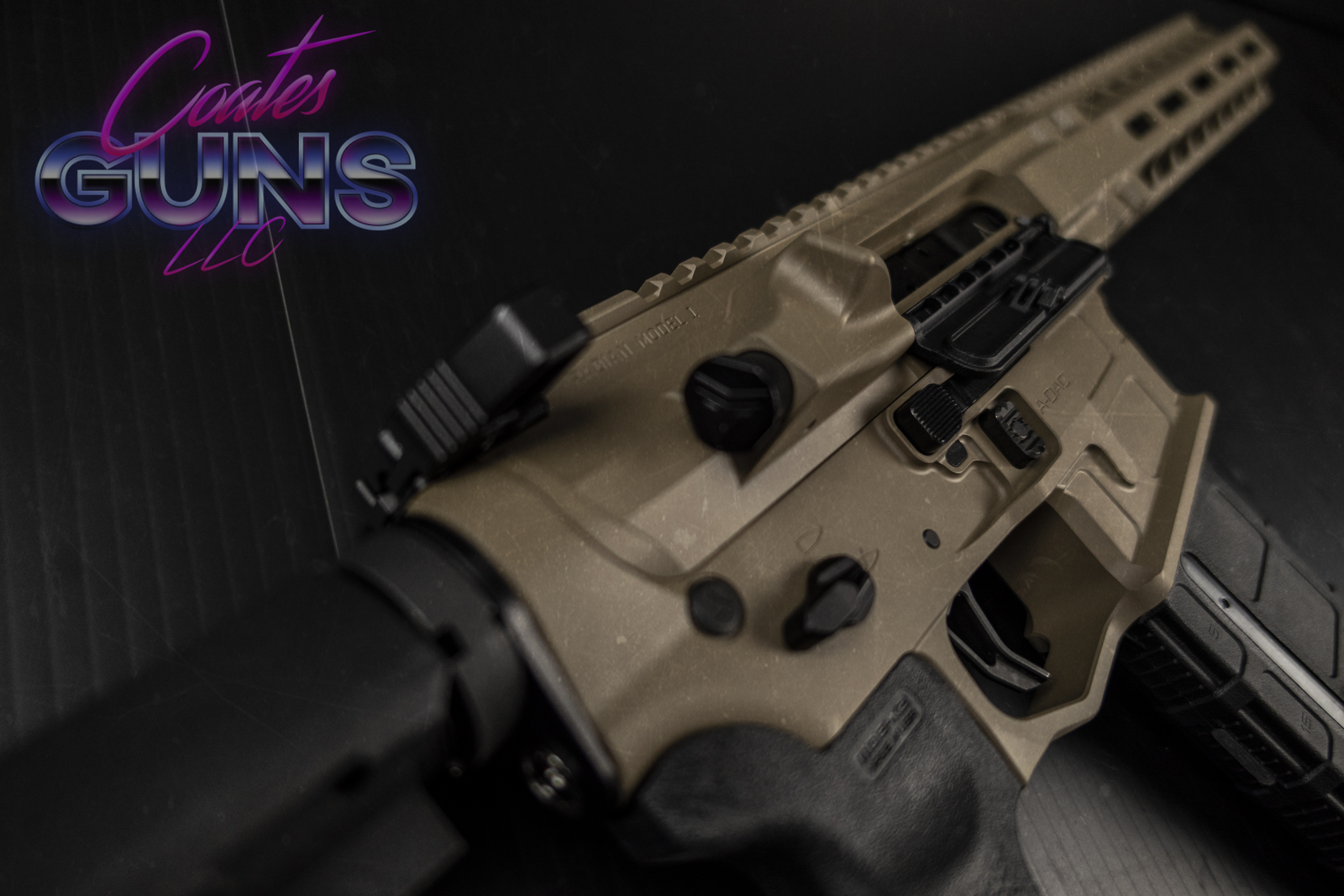 Radian Weapons Model 1 10.5″ .223 Wylde FDE | Coates Guns LLC