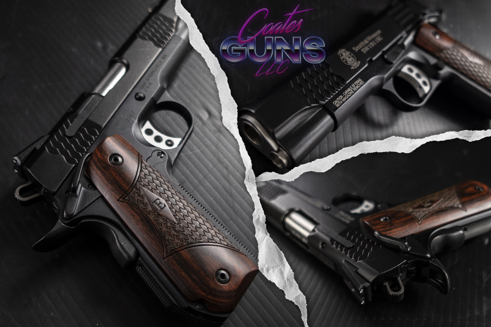 Smith & Wesson 1911 E-Series Scandium | Coates Guns LLC