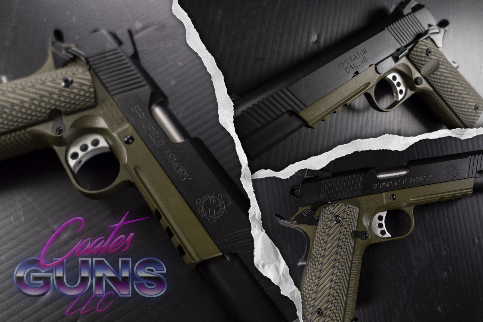 Springfield Armory 1911 Loaded Marine Corps Operator | Coates Guns LLC