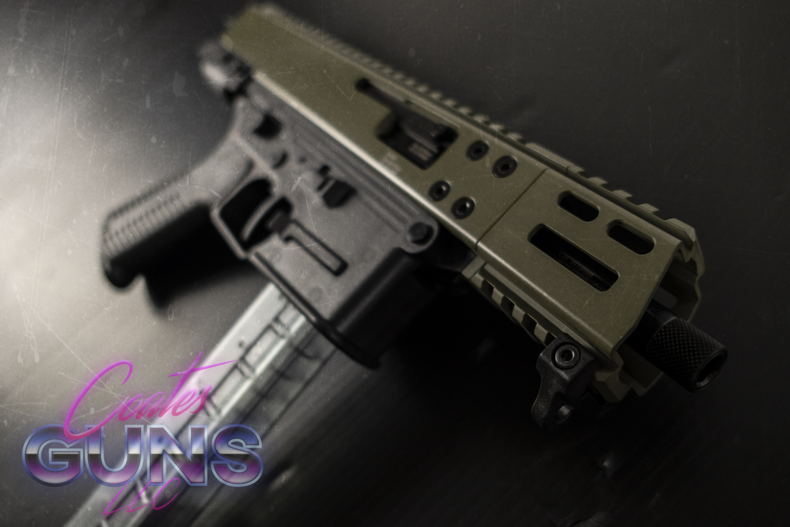 B&T GHM9 Compact Gen 2 OD Green | Coates Guns LLC