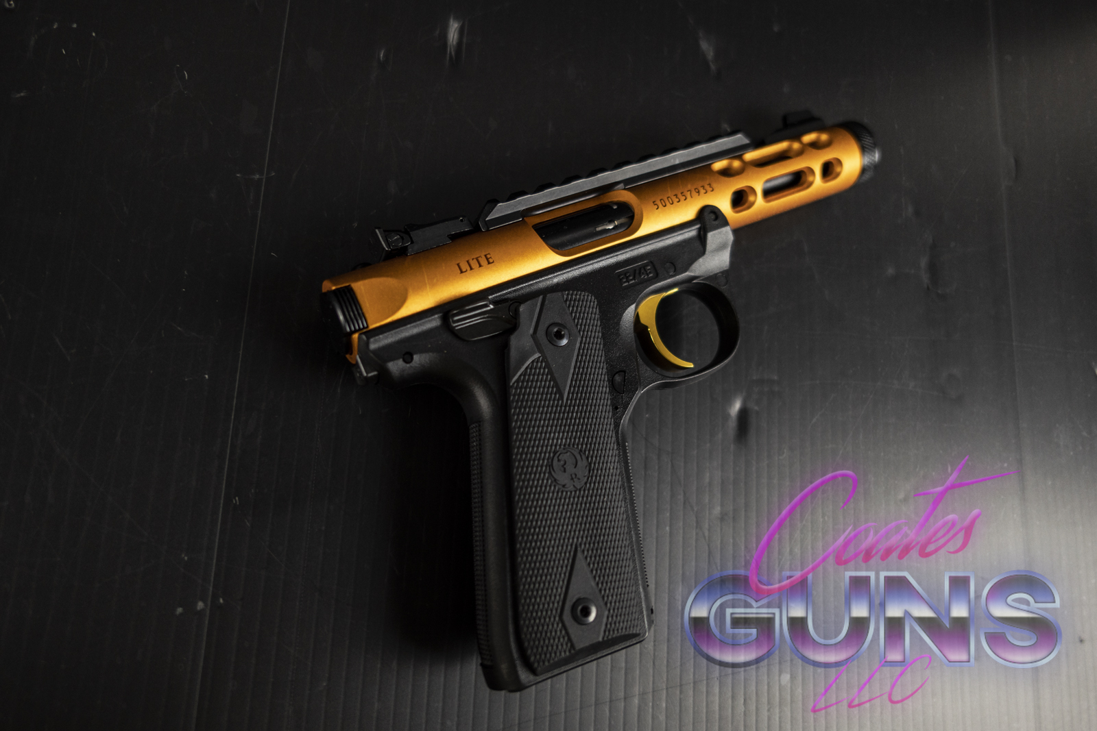 Ruger Mark IV 22/45 Lite Gold | Coates Guns LLC