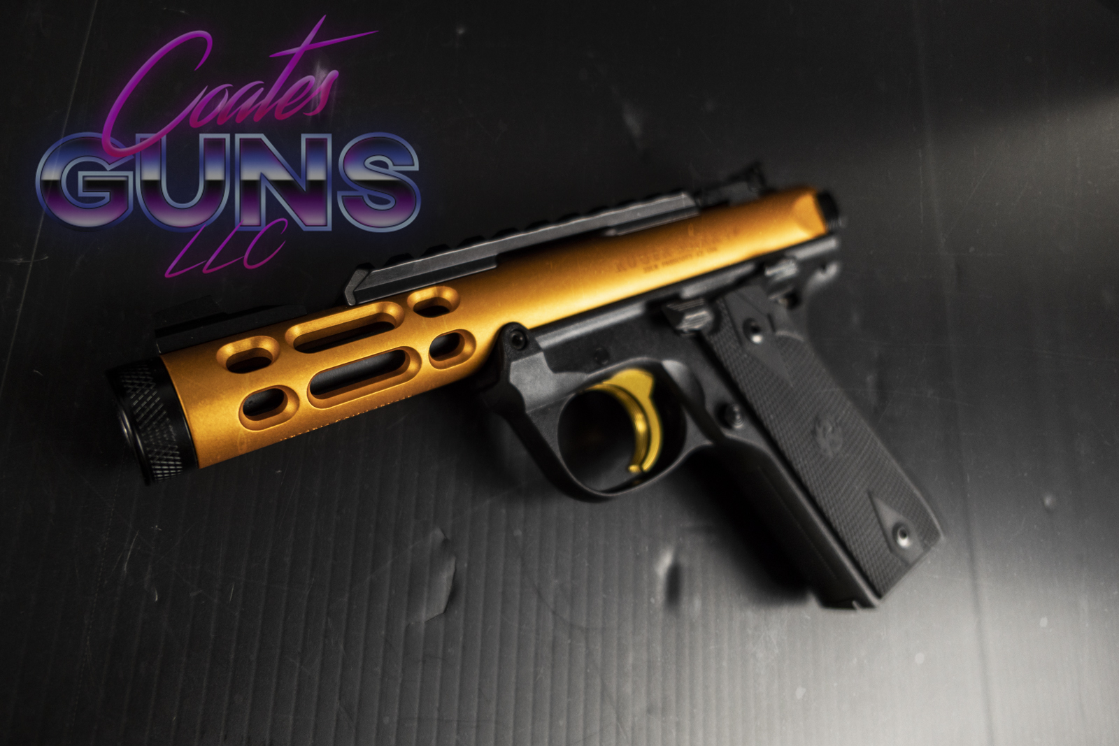 Ruger Mark IV 22/45 Lite Gold | Coates Guns LLC