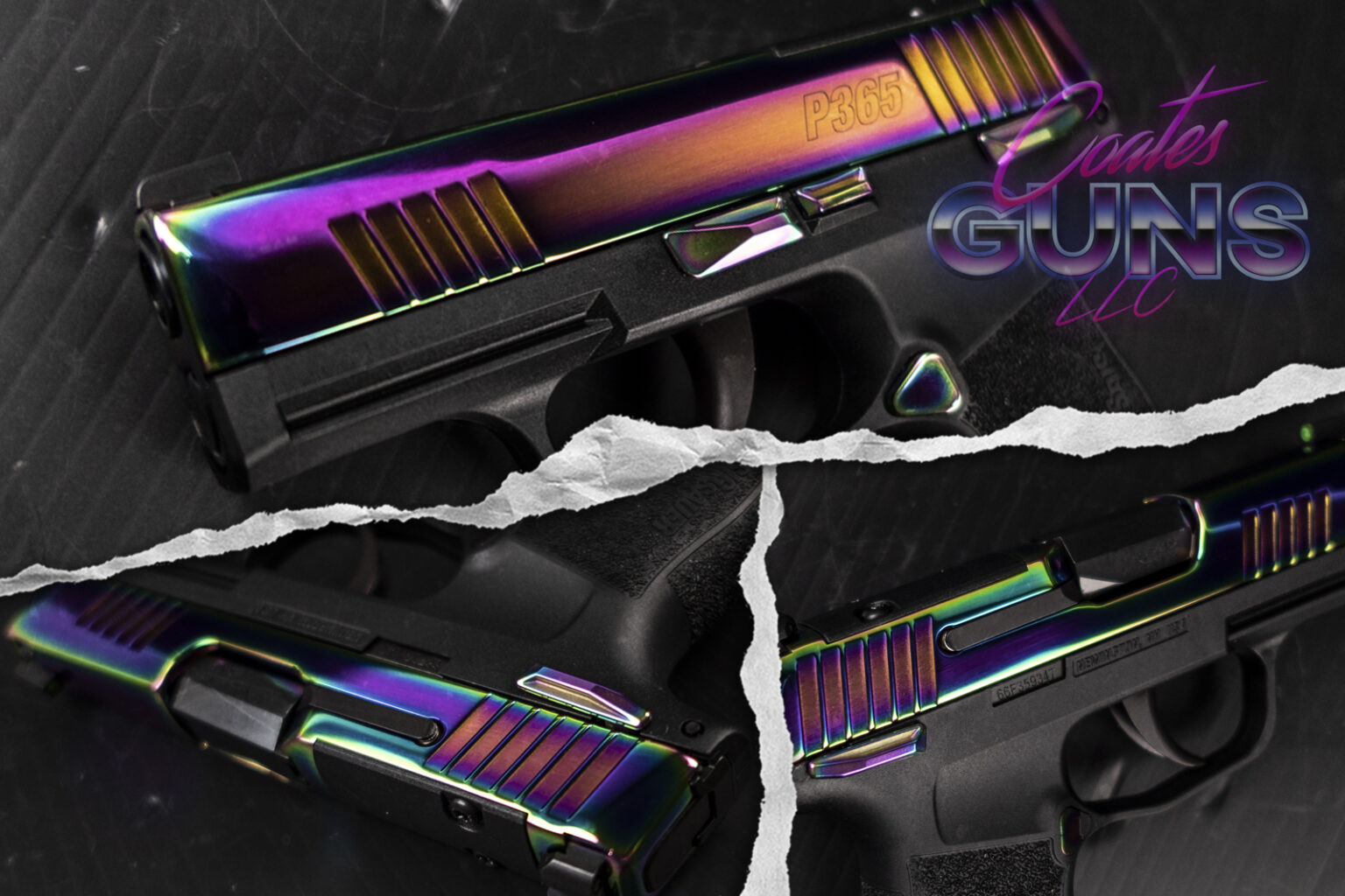 Sig Sauer P365 Rainbow .380 ACP | Coates Guns LLC