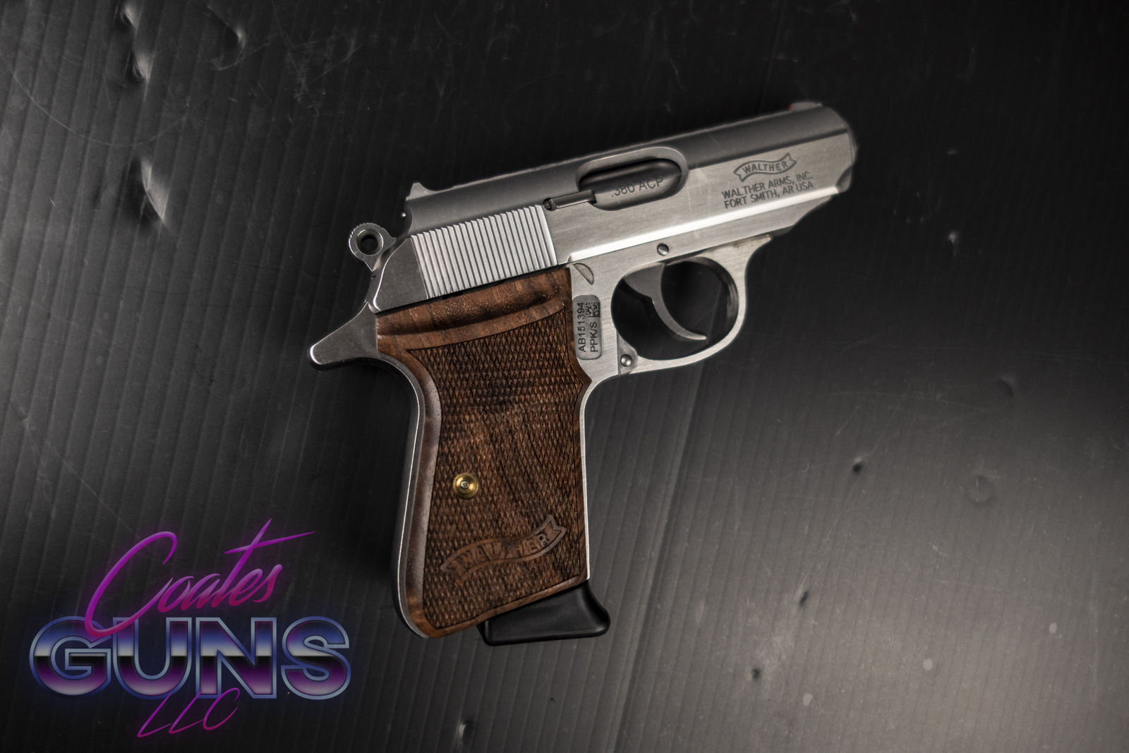 Walther PPK/S Walnut | Coates Guns LLC