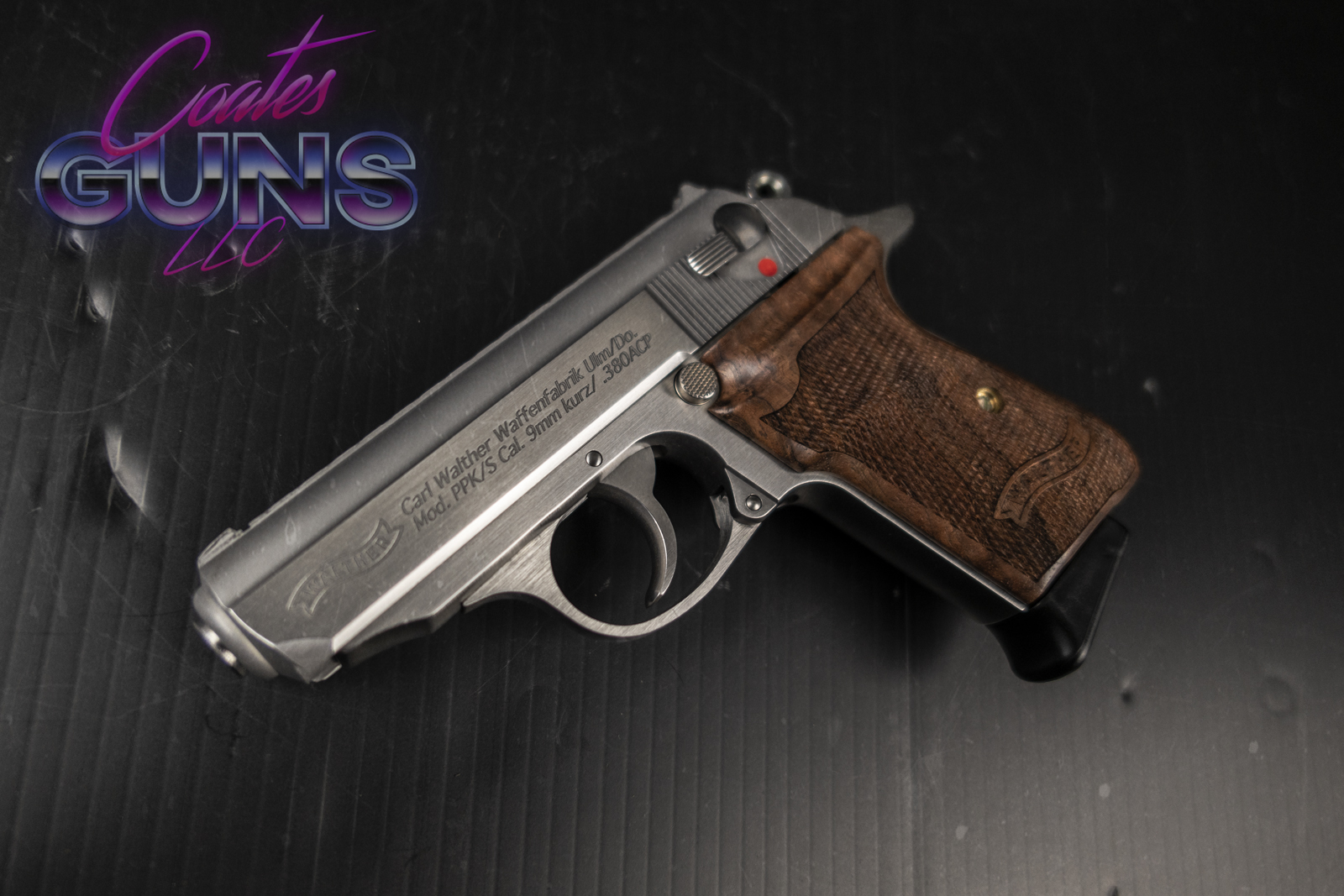Walther PPK/S Walnut | Coates Guns LLC
