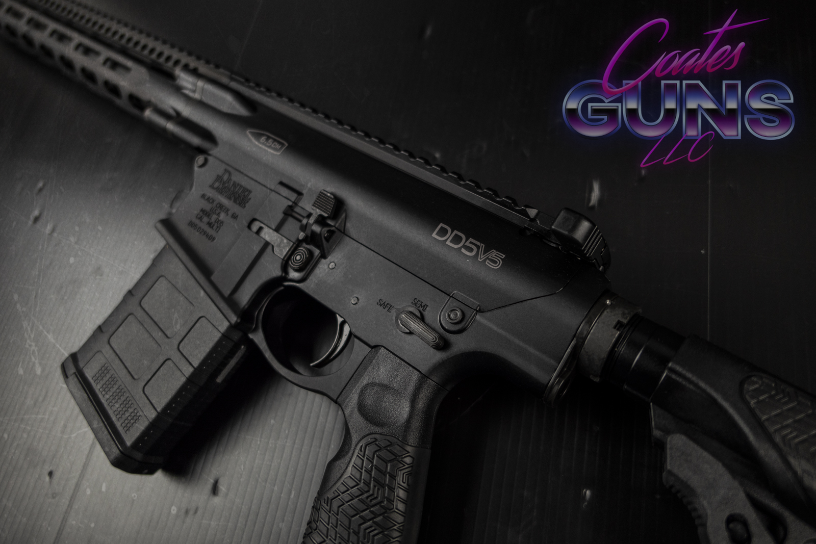 Daniel Defense DD5 V5 6.5 Creedmoor Black | Coates Guns LLC