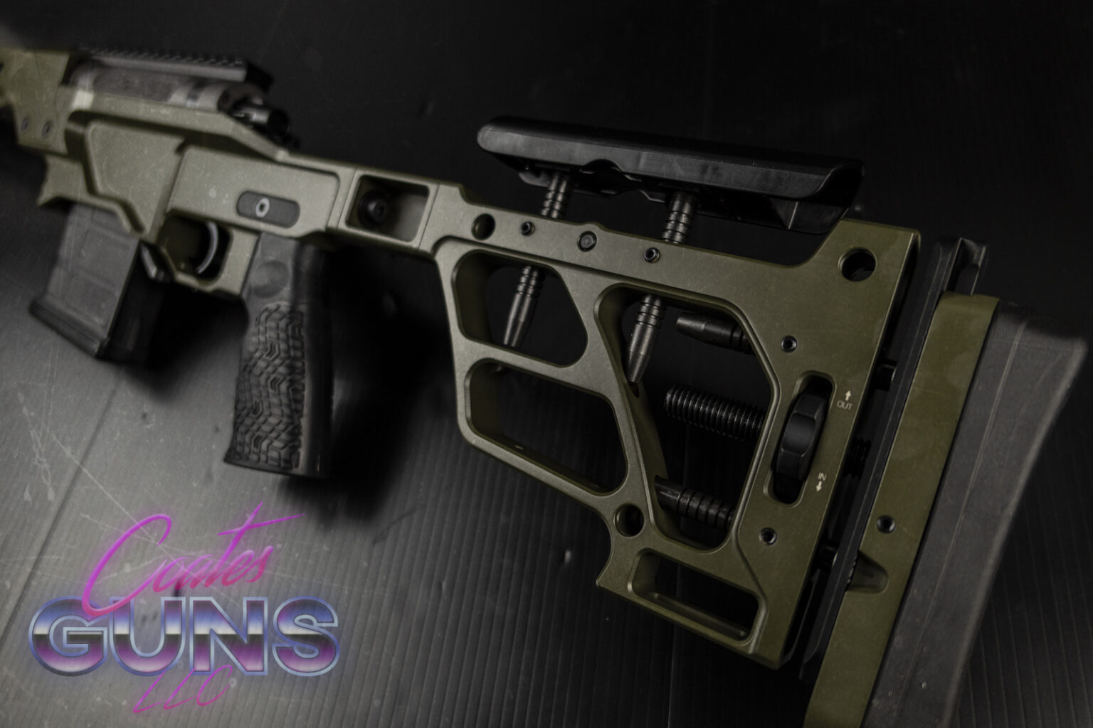 Daniel Defense Delta 5 Pro .308 16″ OD Green | Coates Guns LLC