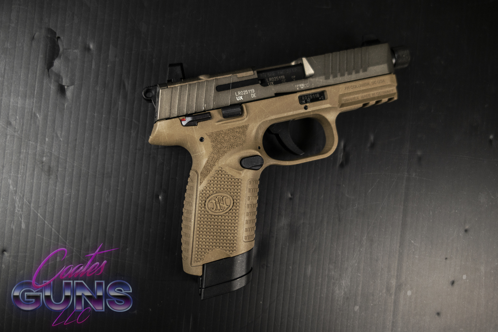 FN 502 Tactical FDE | Coates Guns LLC