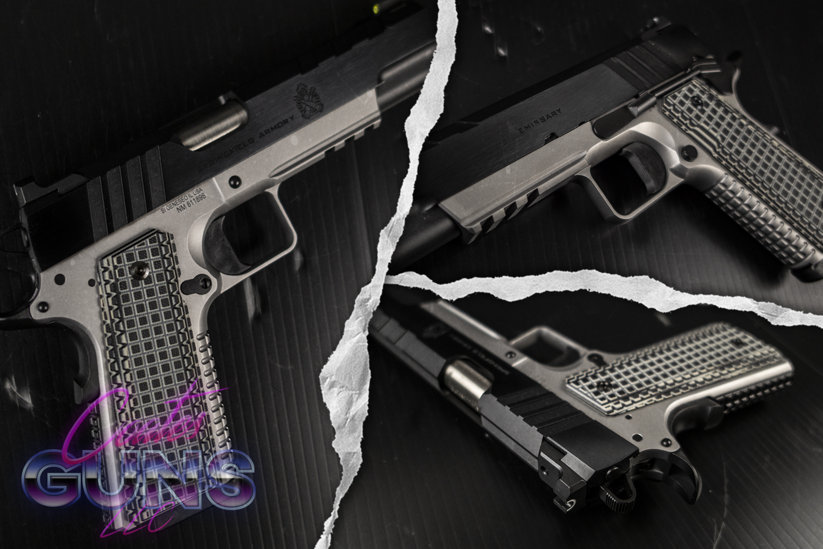 Springfield Armory 1911 Emissary 5″ .45 ACP | Coates Guns LLC