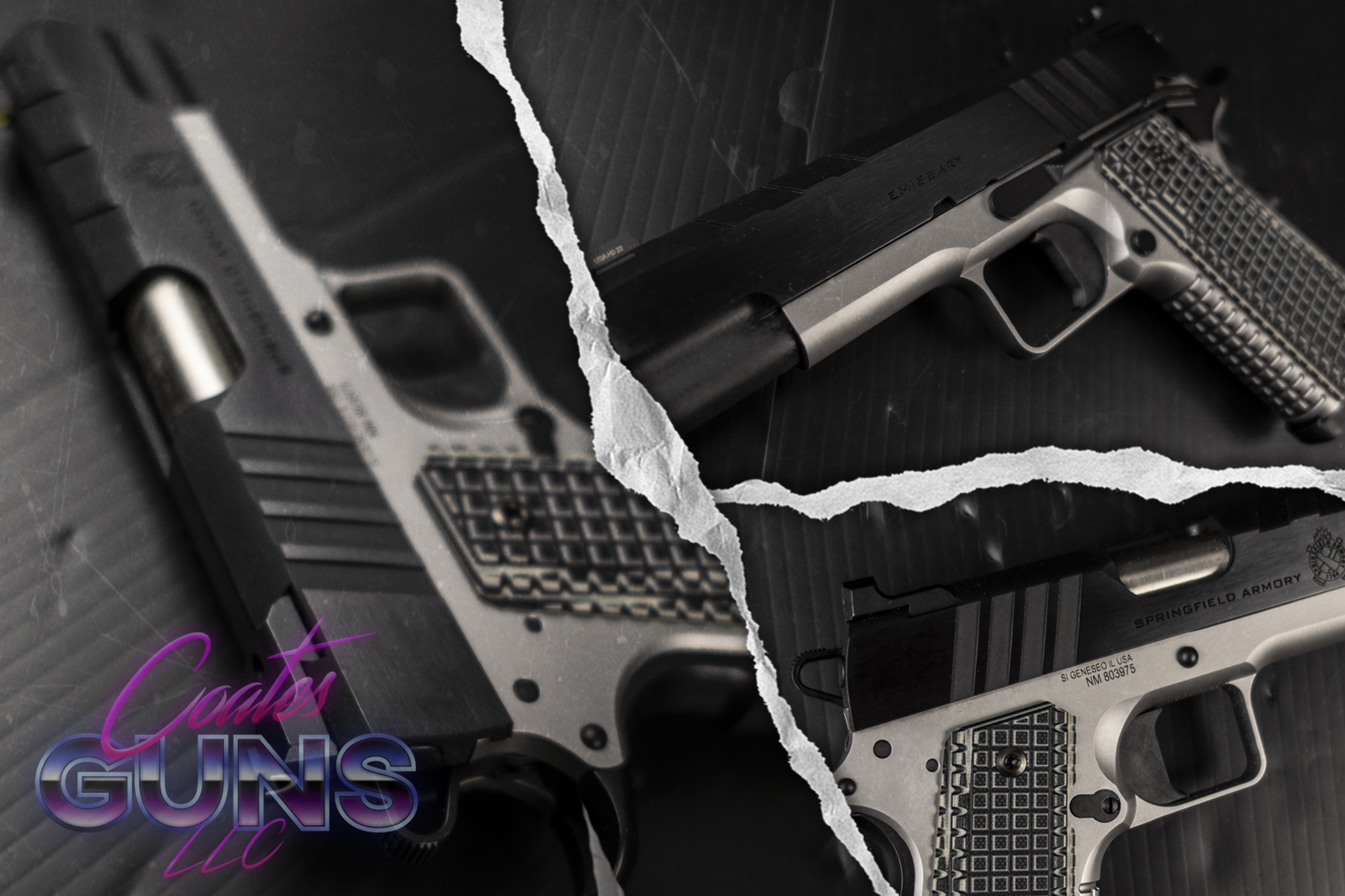 Springfield Armory 1911 Emissary 4.25″ .45 ACP | Coates Guns LLC