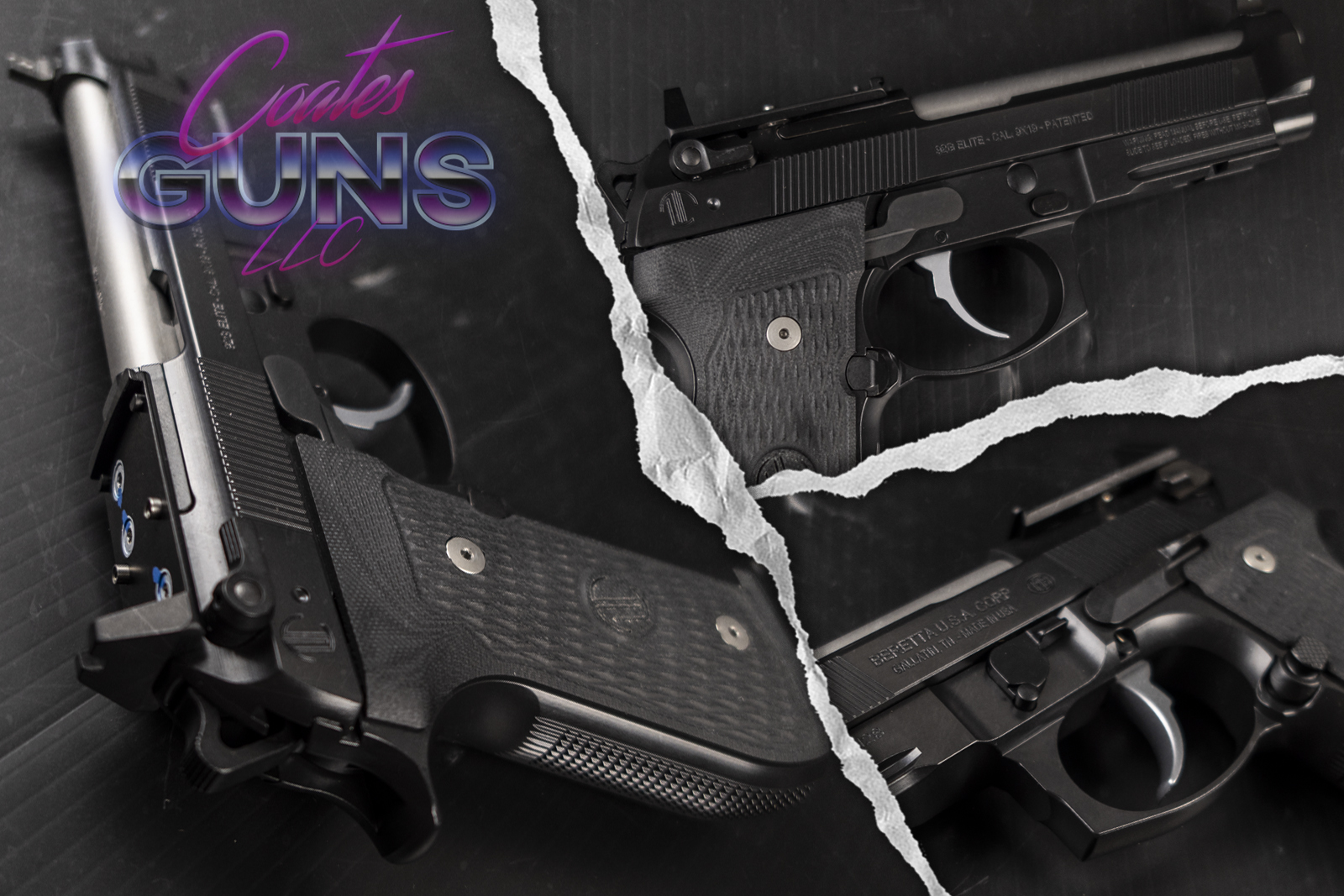 Beretta LTT 92 Elite RDO with Trigger Job | Coates Guns LLC