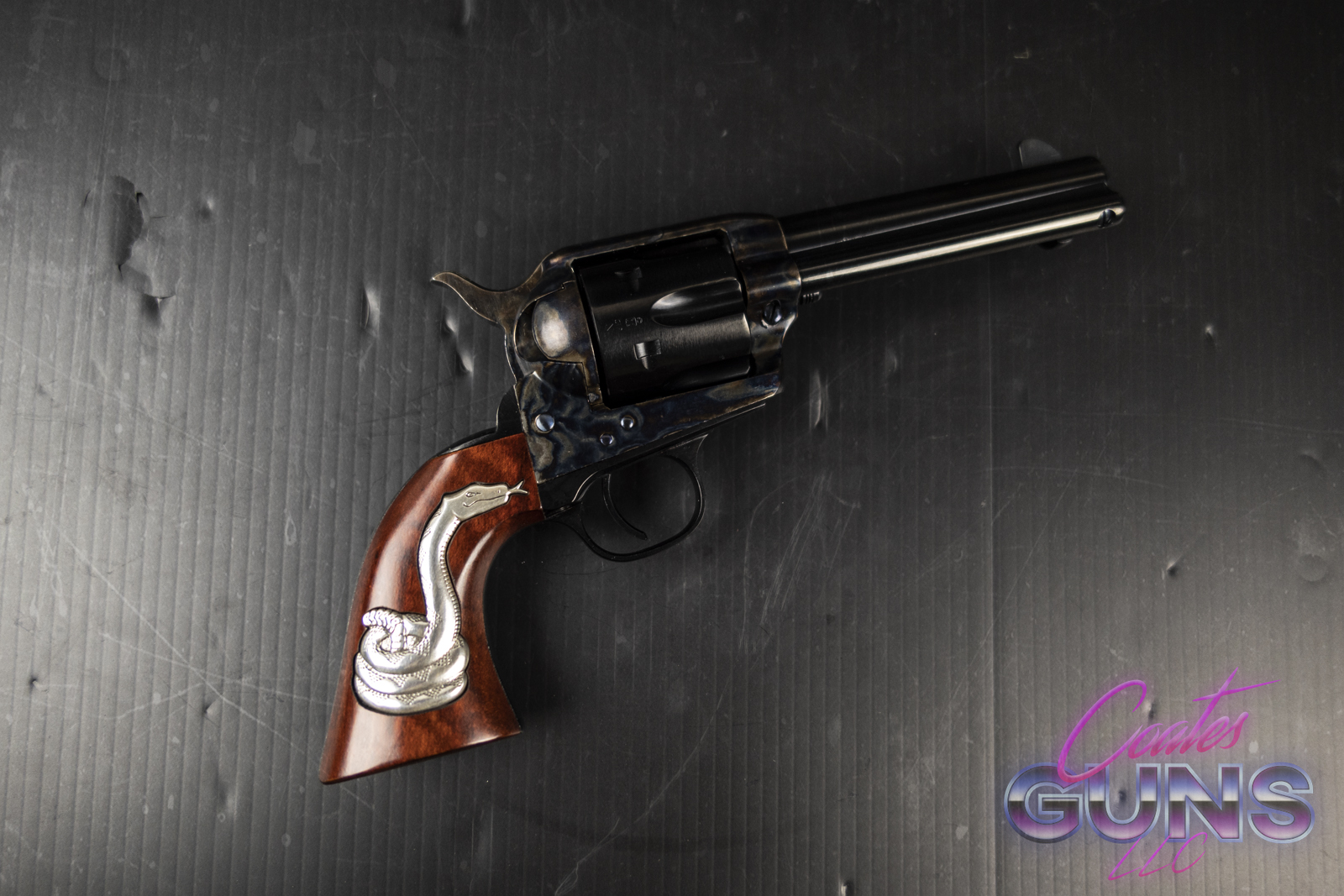 Cimarron Man With No Name SAA .45 LC 4.75″ | Coates Guns LLC