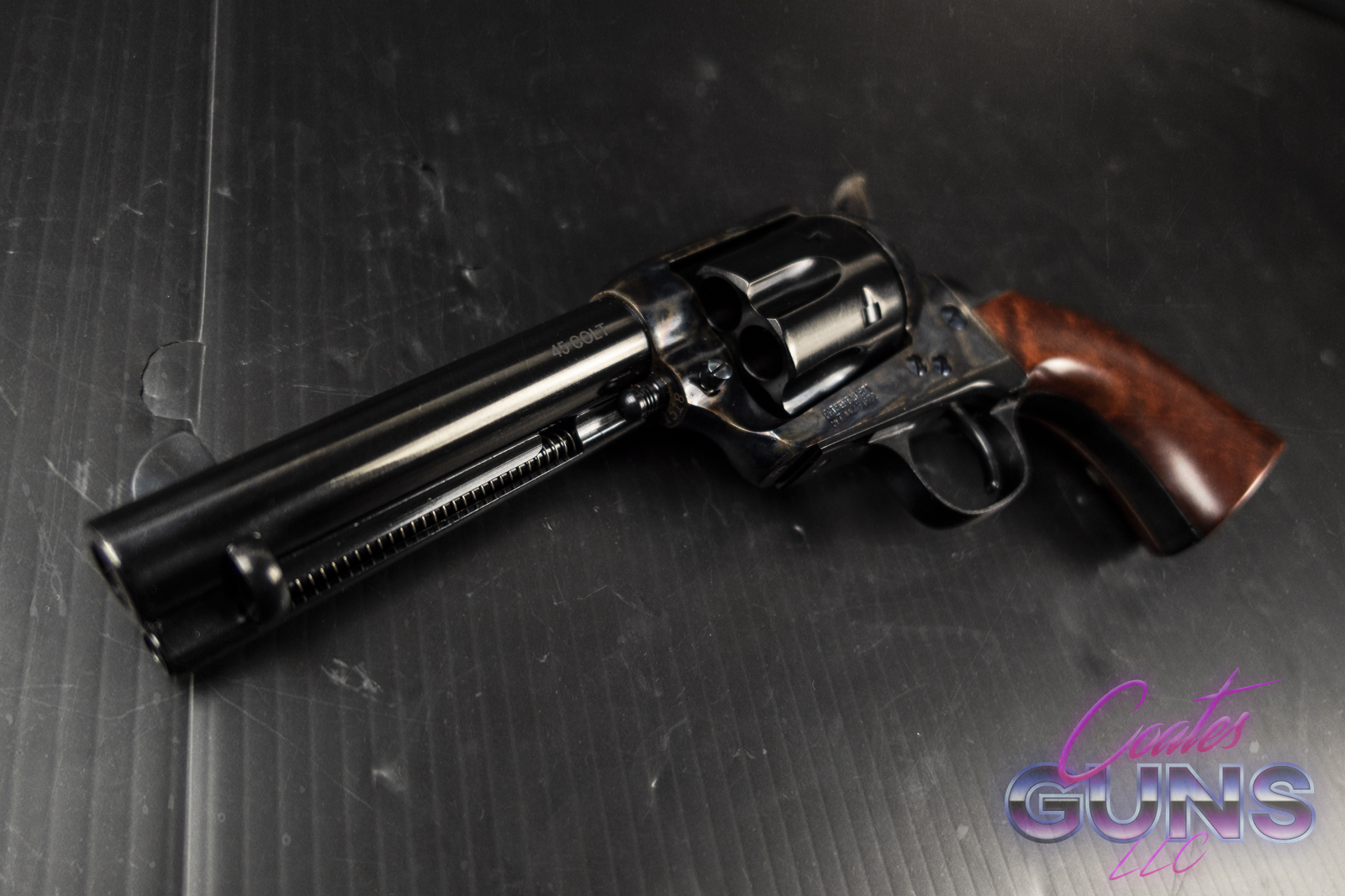 Cimarron Man With No Name SAA .45 LC 4.75″ | Coates Guns LLC