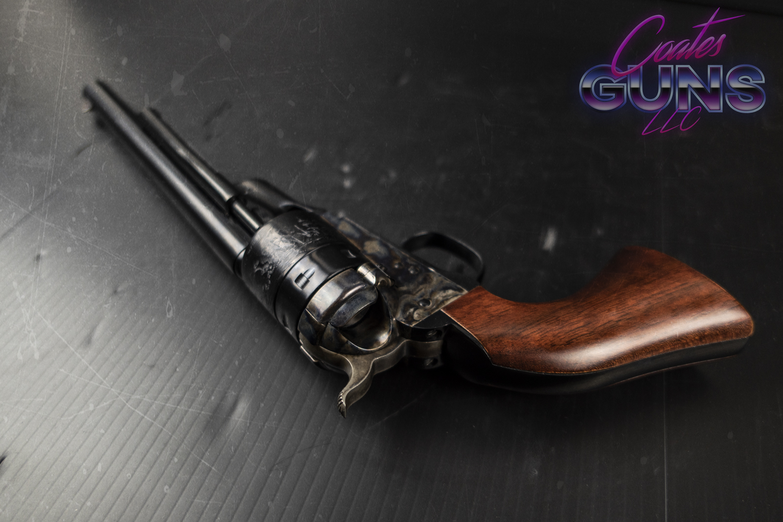 Cimarron 1860 Richards Transition Conversion .45 LC | Coates Guns LLC