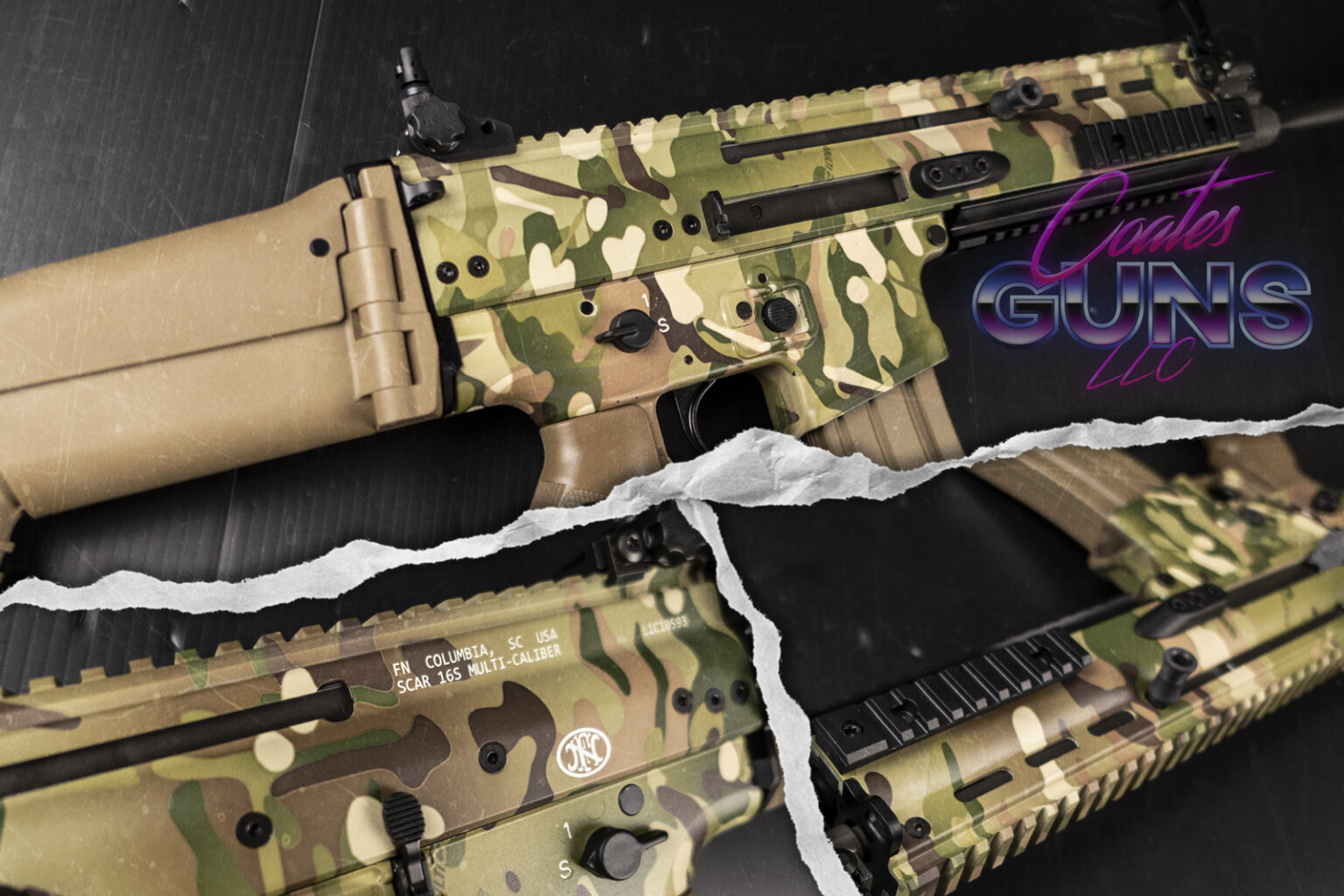 FN SCAR 16S NRCH Multicam | Coates Guns LLC