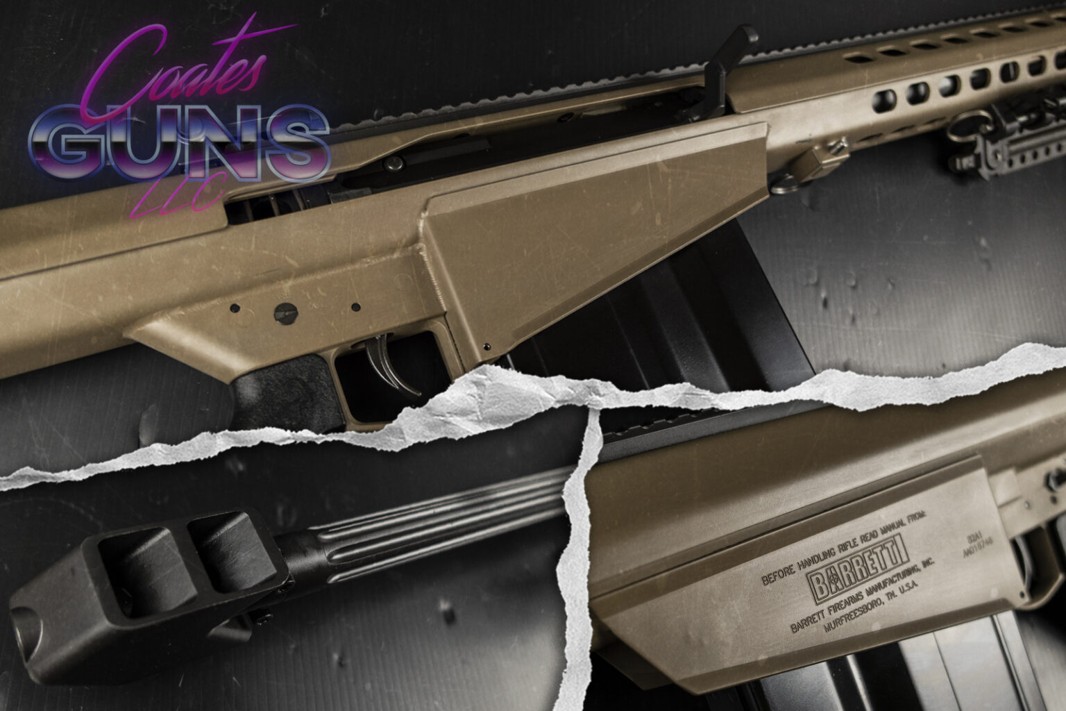Barrett 82A1 FDE | Coates Guns LLC