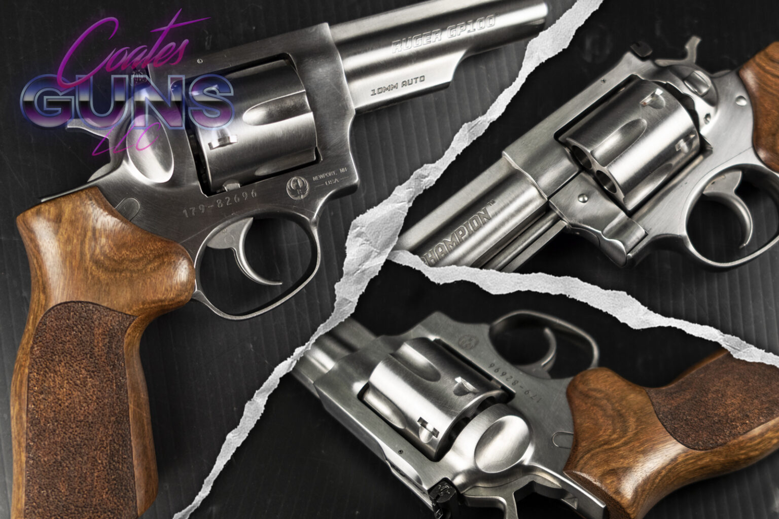 Ruger GP100 Match Champion 10mm | Coates Guns LLC