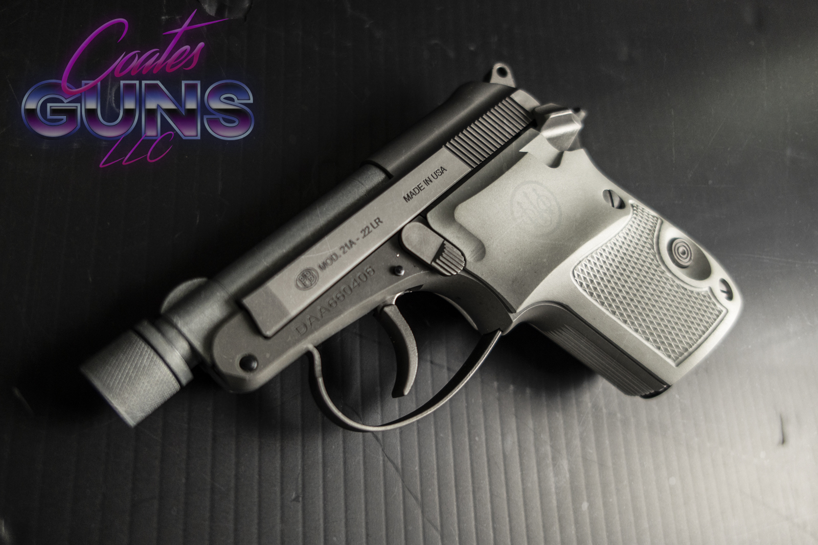 Beretta 21 A Bobcat Ghostbuster | Coates Guns LLC