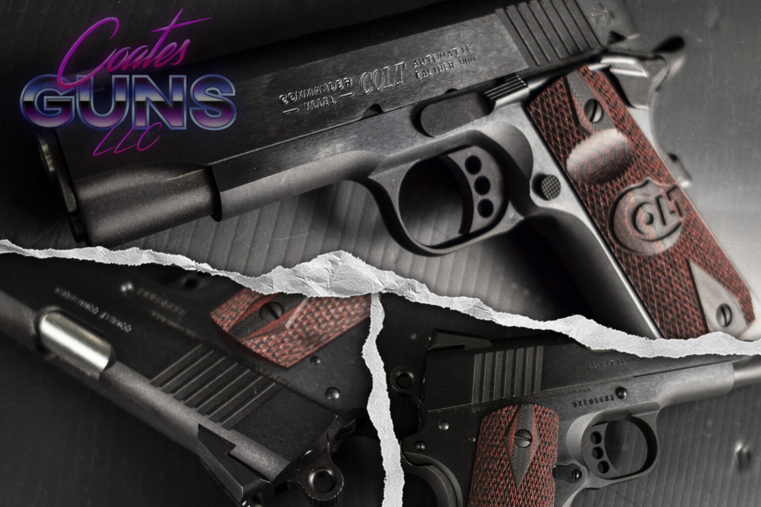 Colt 1911 Combat Commander 9mm | Coates Guns LLC