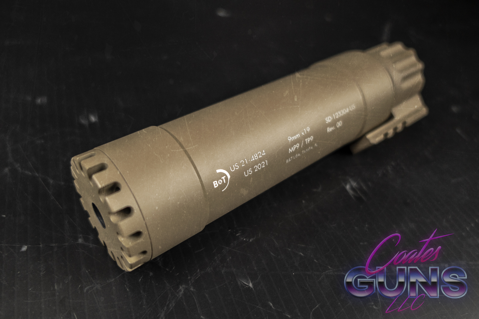 B&T TP9 RBS Coyote Tan | Coates Guns LLC