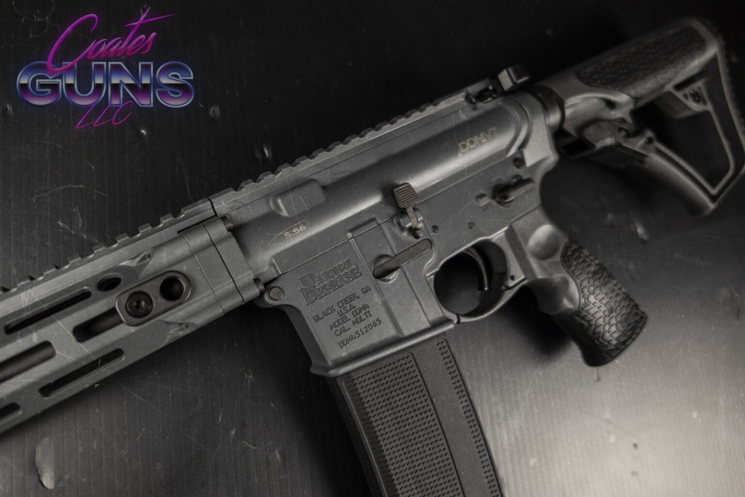 Daniel Defense DDM4 V7 Tornado Gray | Coates Guns LLC
