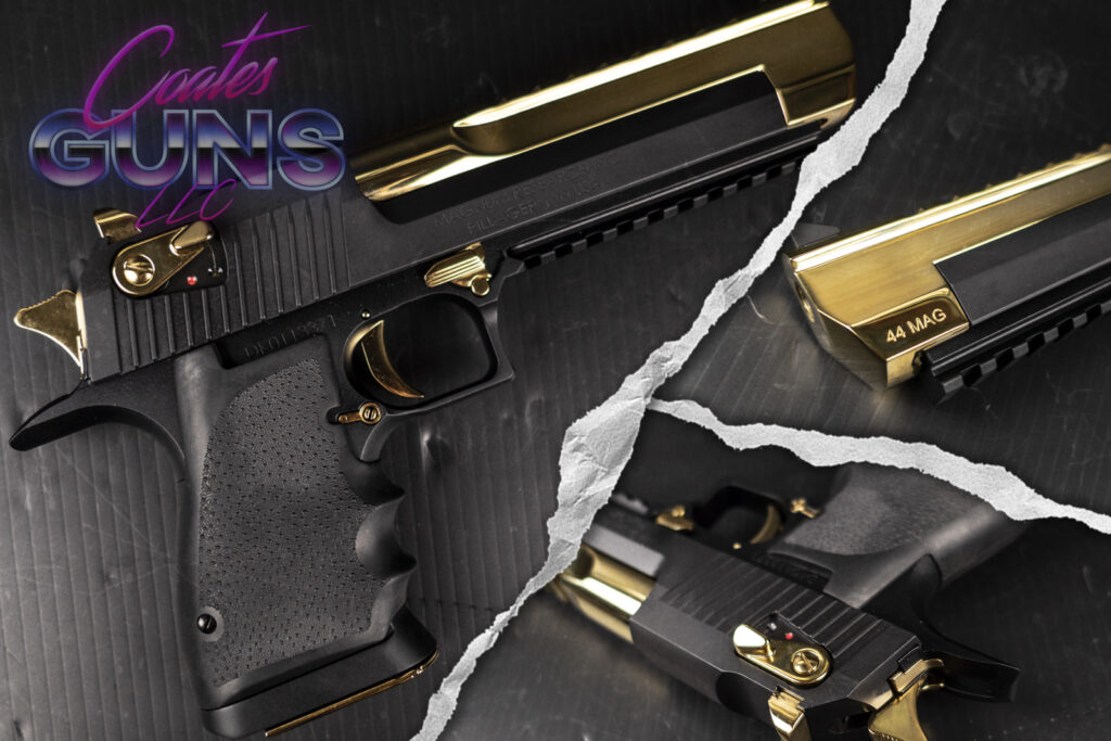 Magnum Research Desert Eagle Mark XIX L6 .44 Magnum Black & Titanium ...