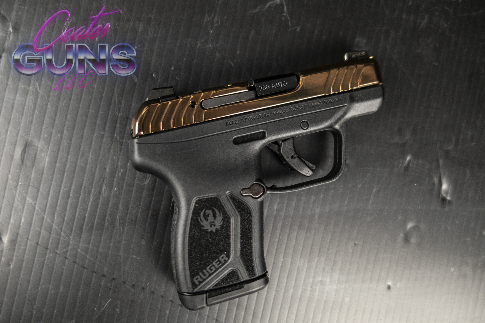 Ruger LCP Max Rose Gold PVD | Coates Guns LLC