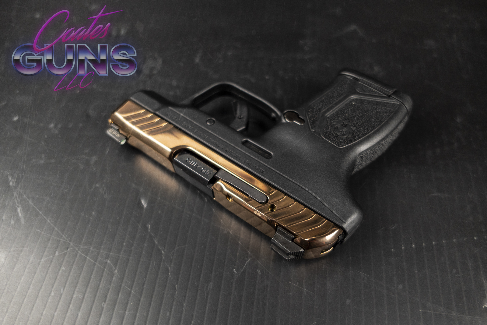 Ruger LCP Max Rose Gold PVD | Coates Guns LLC