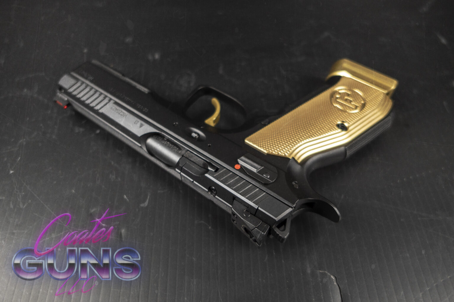 CZ Shadow 2 Optic Ready Gold Digger 9mm | Coates Guns LLC