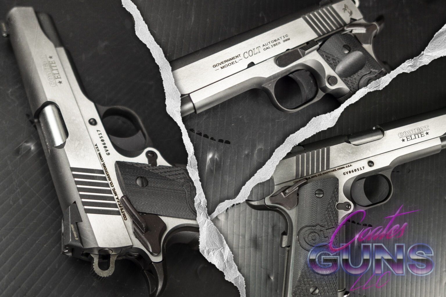Colt 1911 Combat Elite Government 9mm | Coates Guns LLC