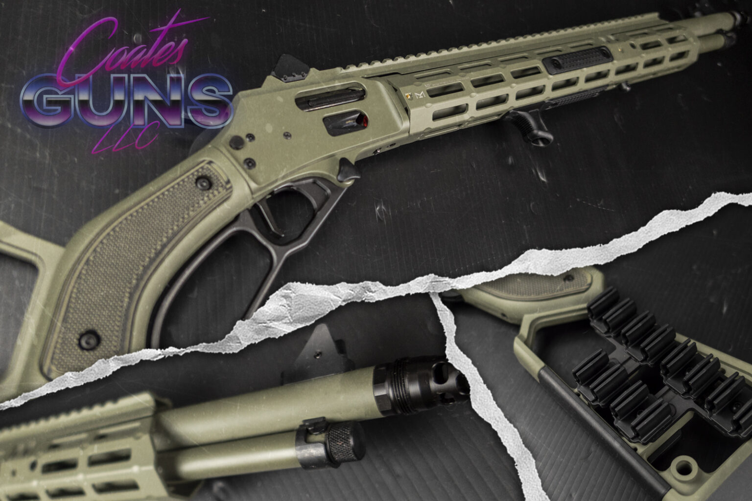 Smith & Wesson 1854 Mad Pig Customs 44 Magnum 1 of 125 | Coates Guns LLC