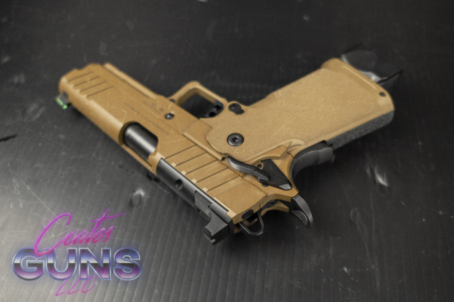 Springfield Armory 1911 DS Prodigy 4.25″ Coyote Brown | Coates Guns LLC