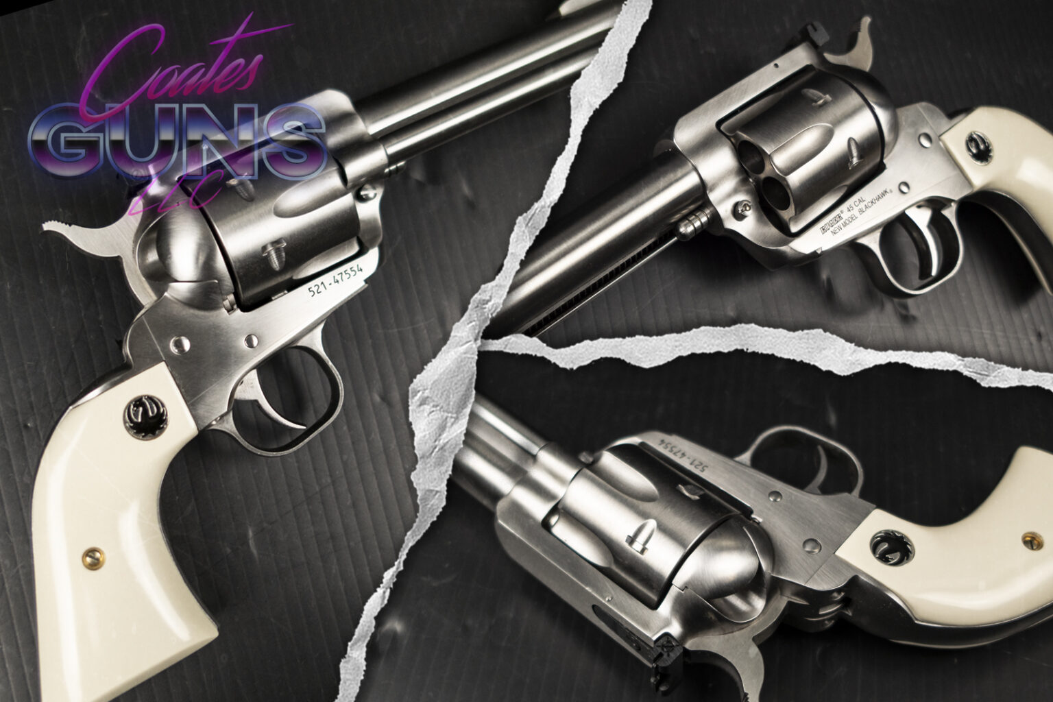 Ruger Blackhawk Convertible Flat Top .45ACP/.45 Long Colt | Coates Guns LLC