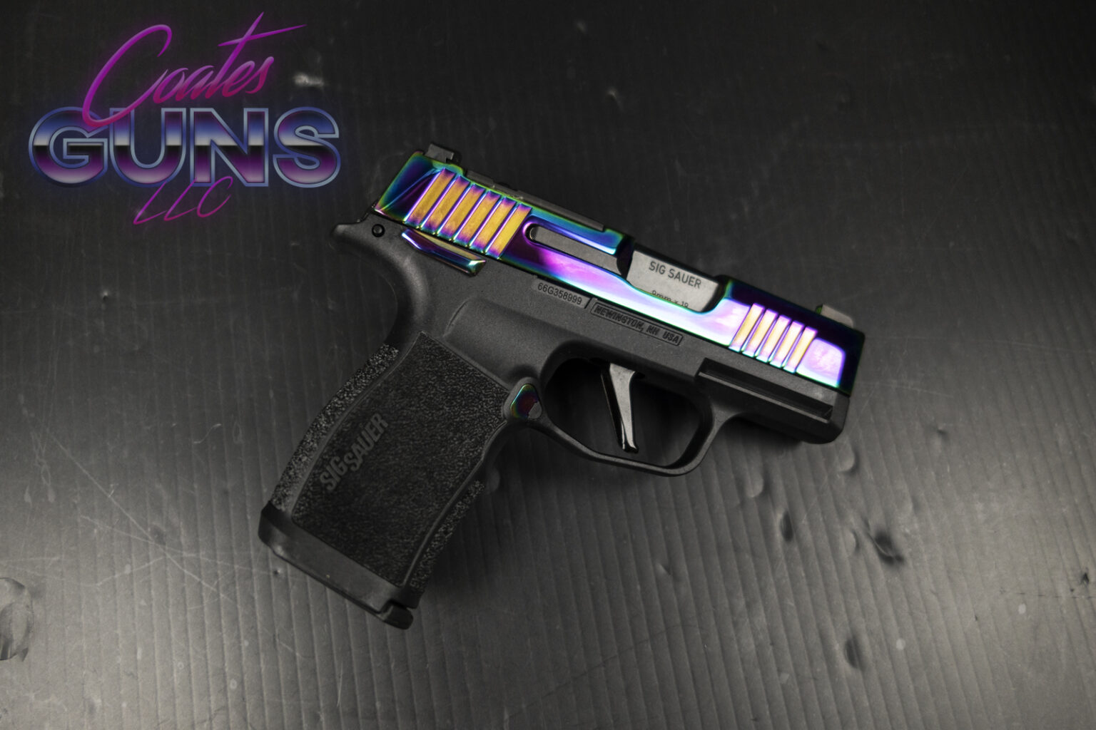 Sig Sauer P365X Rainbow 9mm | Coates Guns LLC