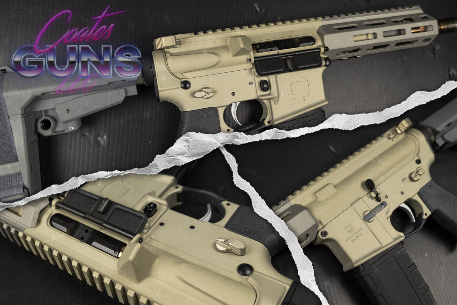 Q Sugar Weasel .300 Blk 7″ Pistol | Coates Guns LLC